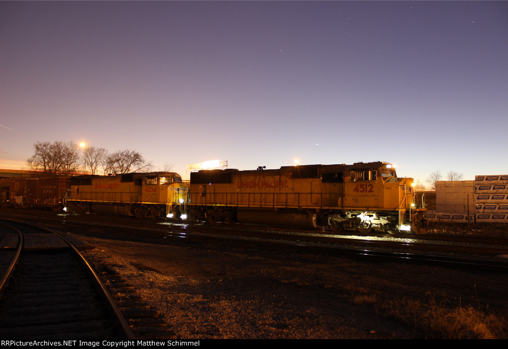 Night Fall In Mitchell, Illinois